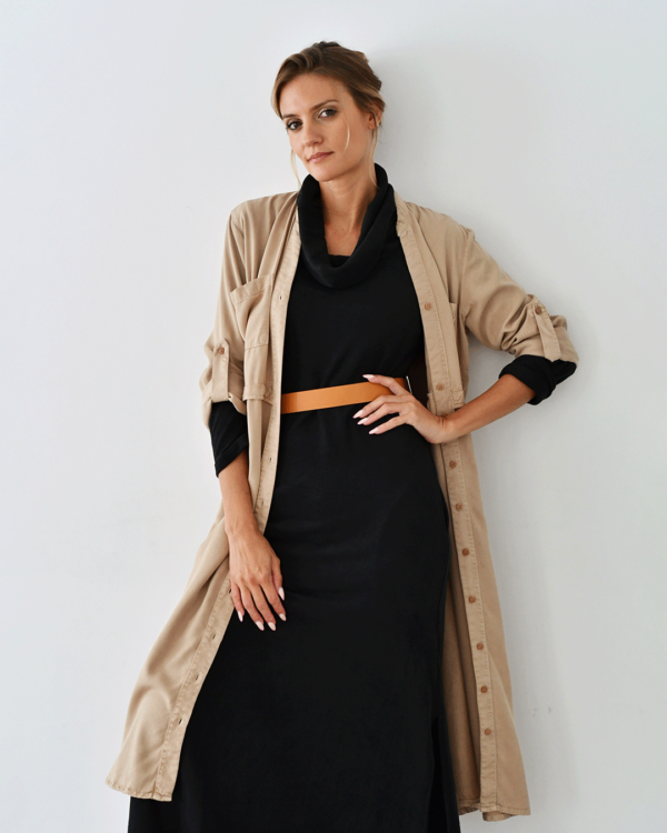 DRESS COAT COCO BEIGE - LAGOM