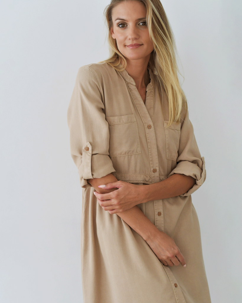 DRESS COAT COCO BEIGE - LAGOM