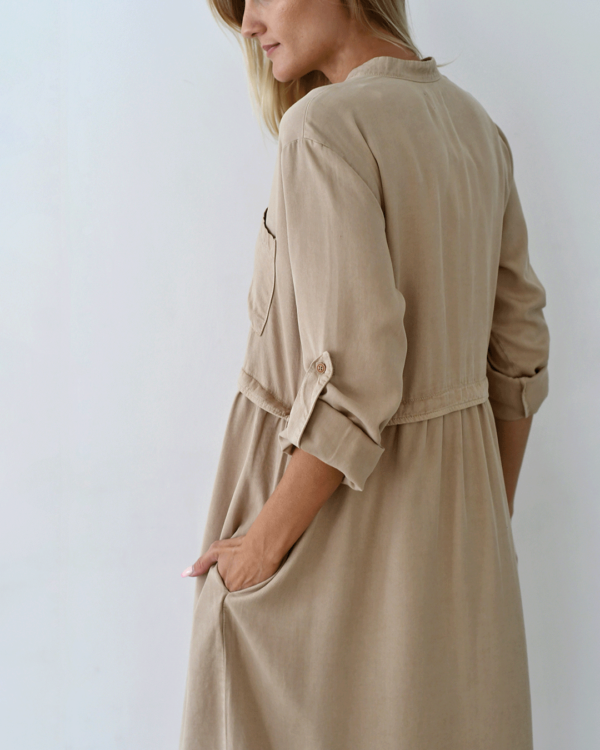 DRESS COAT COCO BEIGE - LAGOM