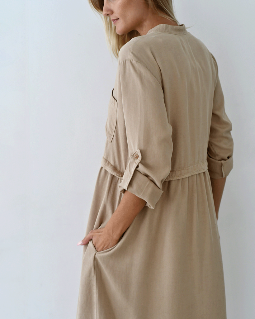DRESS COAT COCO BEIGE - LAGOM